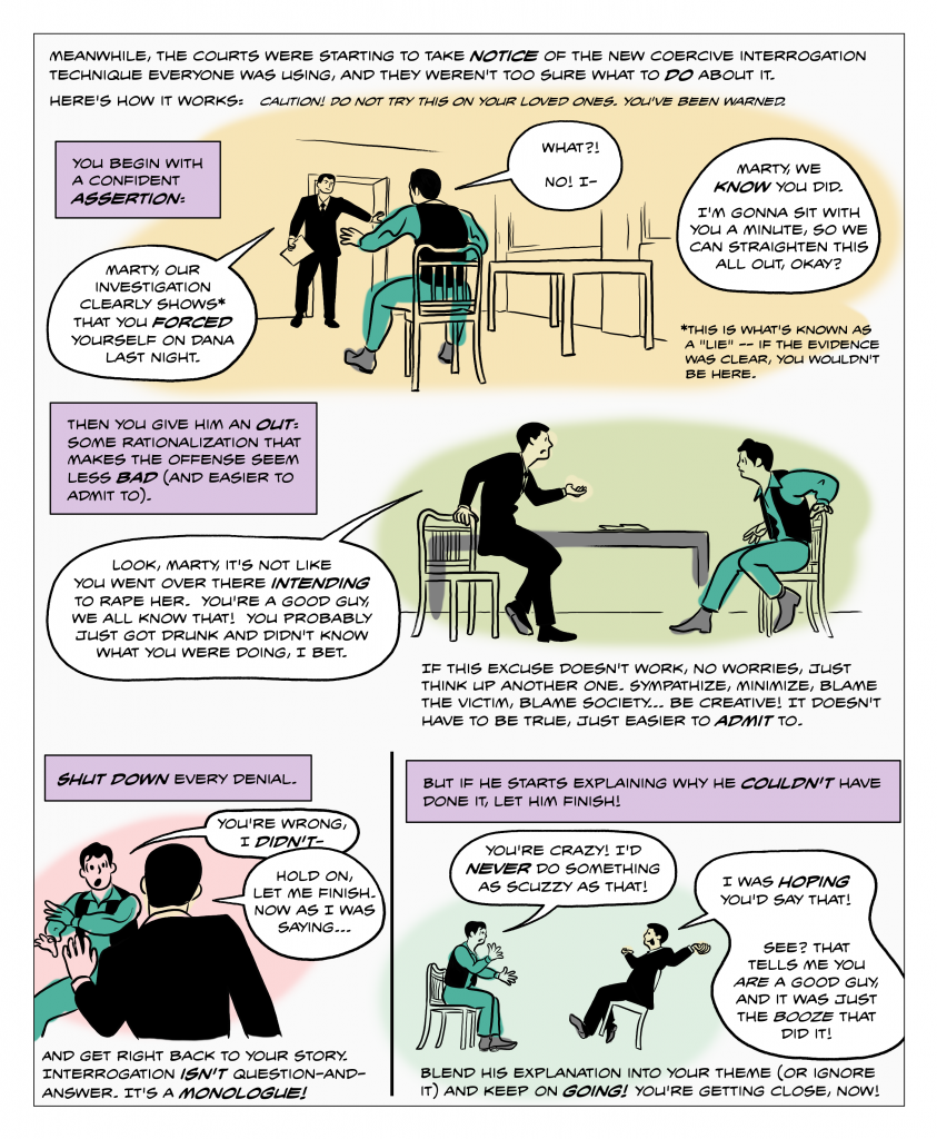 44. The Reid Technique: Opening Moves | The Illustrated Guide to Law